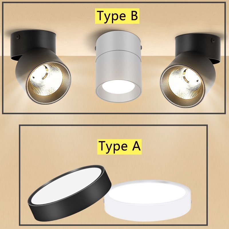 Spot Light LED downlight panel ceiling light surface mounted spotlight ...