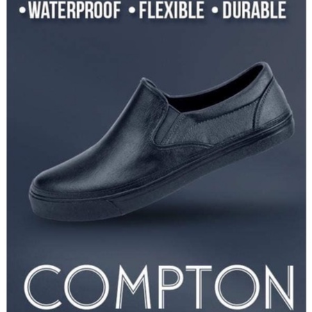 Authentic formal black and white shoes Easysoft compton model for men ...