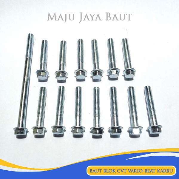 Block Bolts-CVT Block Cover Crankcase-Left Crankcase BEAT VARIO SCOOPY ...