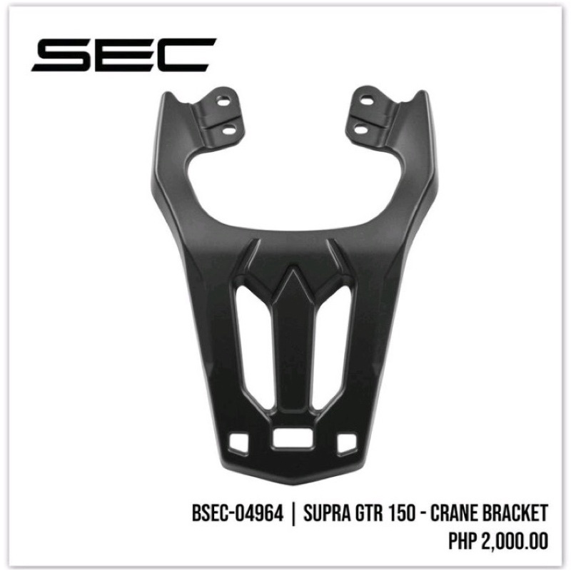 honda supra gtr 150 crane top box bracket sec brand | Shopee Philippines