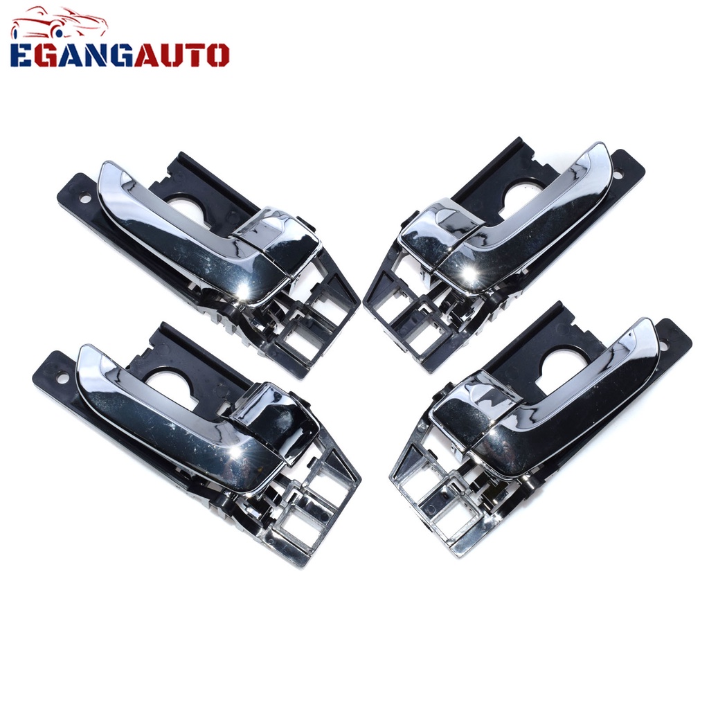 Chrome Car Inner Interior Inside Door Handles Left Right LH RH 82610 ...