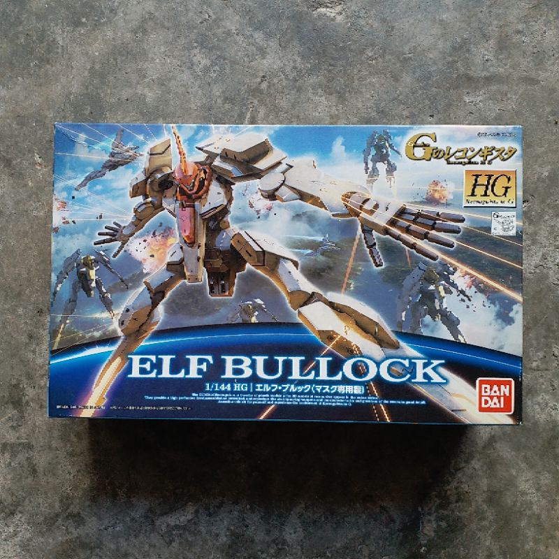 Bandai HG 1/144 Elf Bullock Gundam MISB Model Kit | Shopee Philippines
