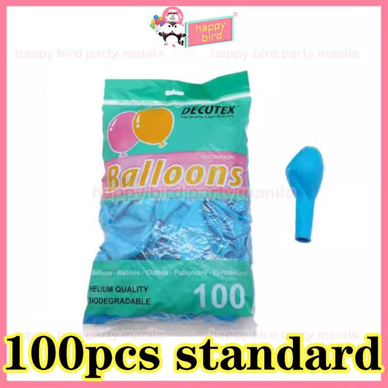 (Happy Bird) 12inch 100pcs Standard Ordinary balloons party decorations ...