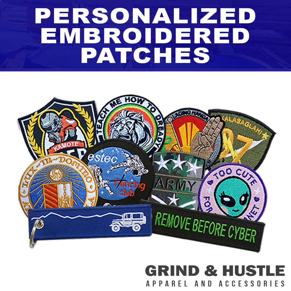 Customized Embroidered Patch (Tactical, School, Military and Company ...