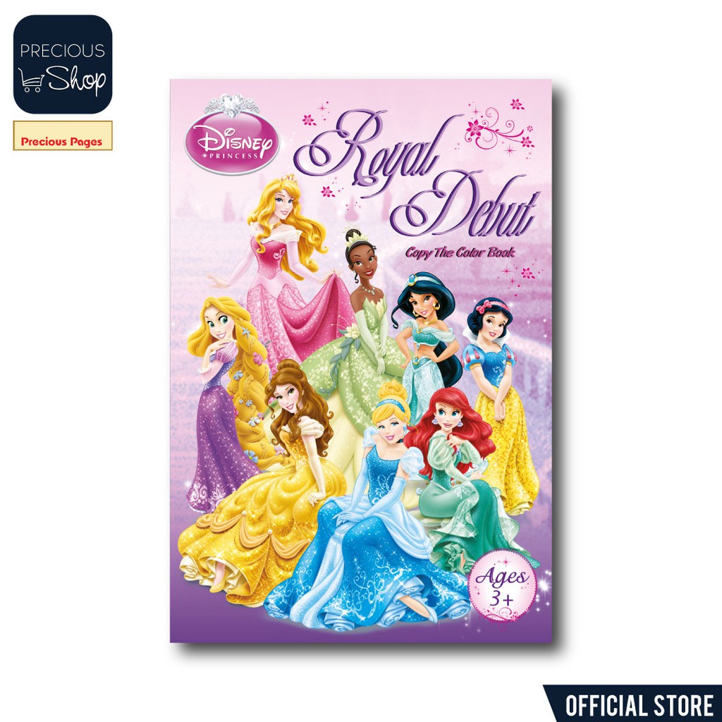 Disney Princess: Royal Debut (Copy the Color) Ages 3+ | Shopee Philippines