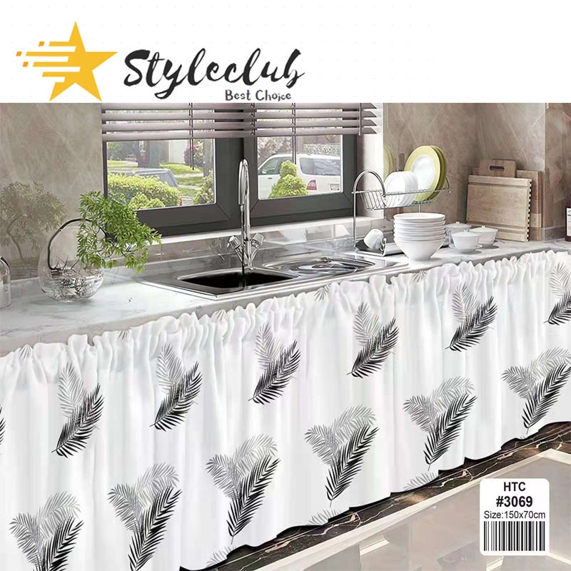 Styleclub New Lababo Curtain Kitchen Sink Curtain 70cm*150cm 1PC COD No ...