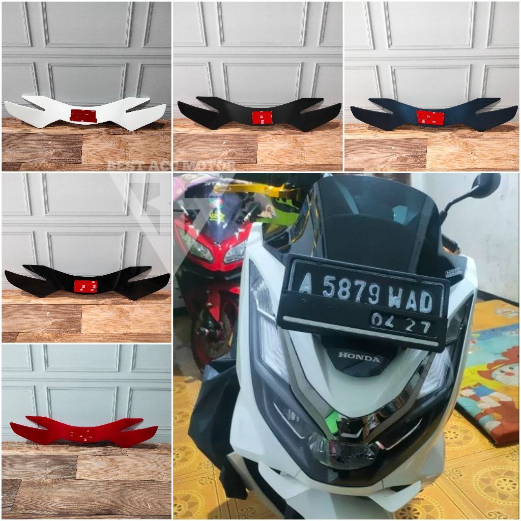 Winglet PCX 160 ALL NEW HONDA PCX 160 2021 2022 FRONT WINGLET PCX 160 ...