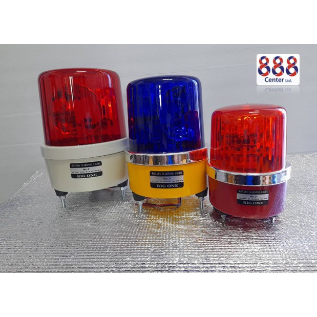 Siren LIGHT ROTARY WARNING BIG ONE Rotating DC12V DC24V 1 VAT Included ...