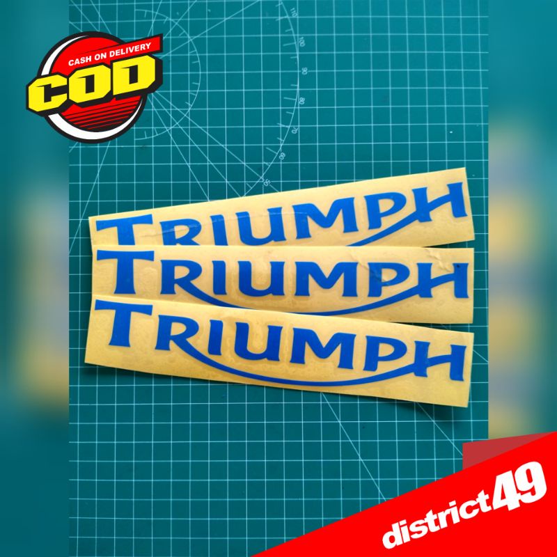 Triumph cutting sticker - Triumph cutting sticker - Triumph sticker ...