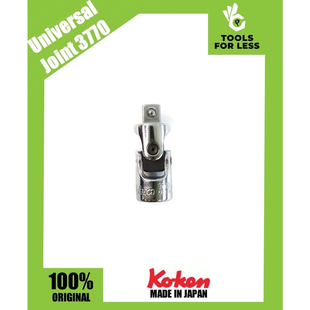 Koken 3/8 Dr. Universal Joint Socket 3770 Made in Japan | Shopee ...