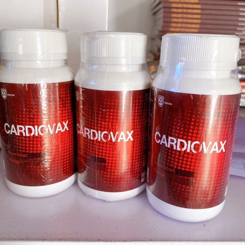 CARDIOVAX Arjuna Extract 20 caps | Shopee Philippines