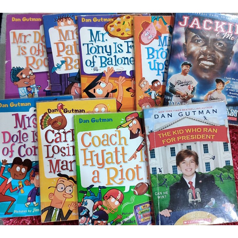 Kalibruhan: Dan Gutman Book series (kids) ( Weird School/homework ...