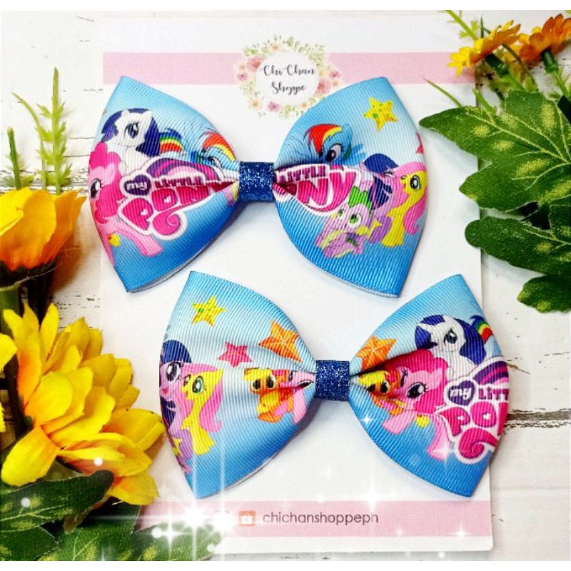 My little pony classic bow (PAIR) | Shopee Philippines