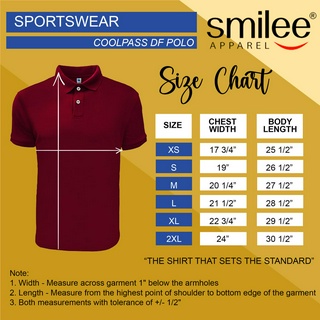 Smilee Apparel Drifit Coolpass DF Polo Shirt 3 | Shopee Philippines