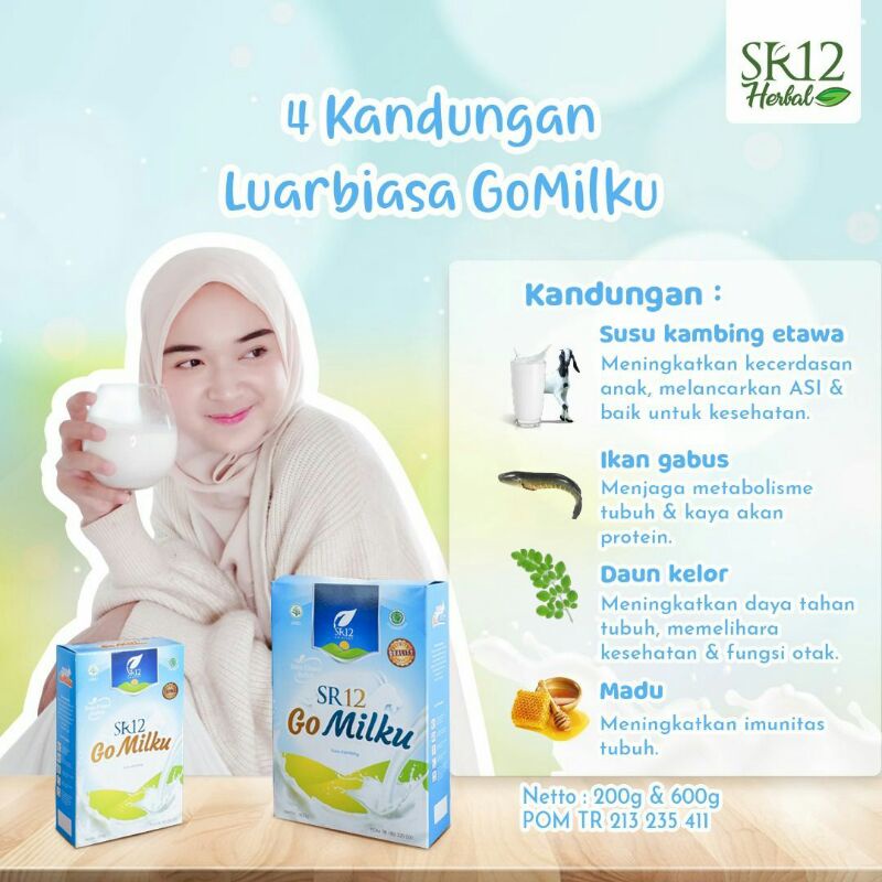 Go milku sr12 ( etawa goat milk) | Shopee Philippines