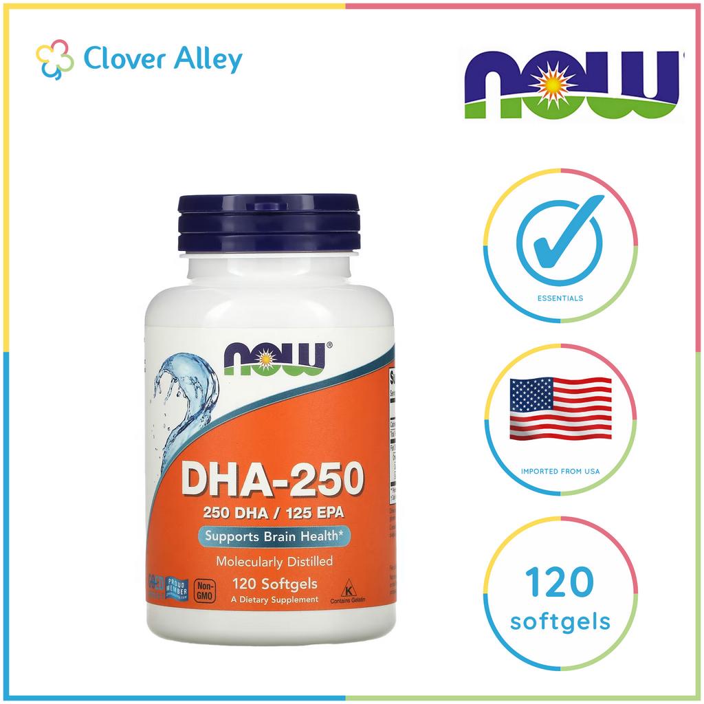 NOW DHA-250 120 Softgels (12/2026 EXPIRY) | Shopee Philippines