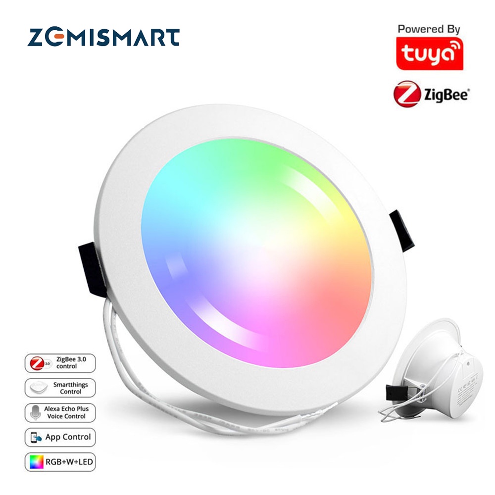 Zemismart Zigbee 3.0 Mesh Smart Ceiling Light LED Downlight Tuya ...