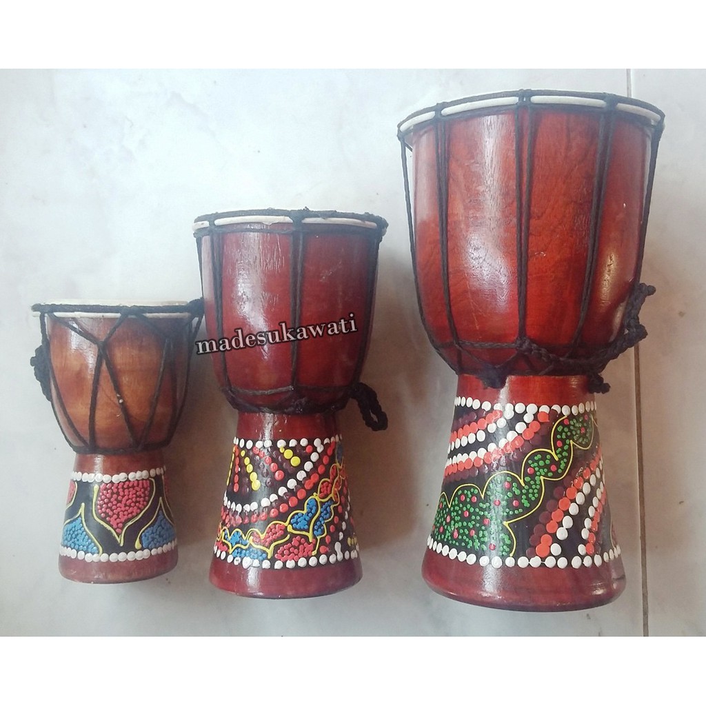 Jimbe musical instrument 50cm Balinese Djembe drums | Shopee Philippines