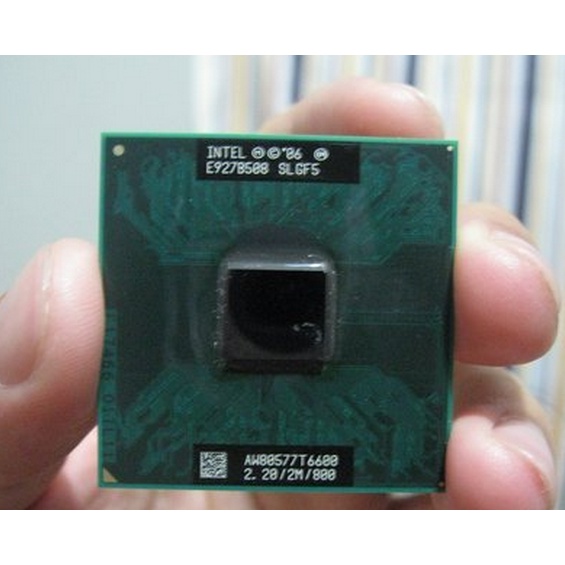 Laptop CPU T6600 Lenovo ASUS DELL HP HP DELL ASUS GM45 GL40 | Shopee ...