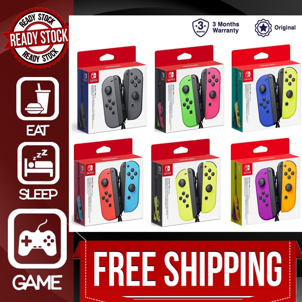 Nintendo Switch Joy Con Joy-Con Joycon Controller Neon / Blue / Yellow ...
