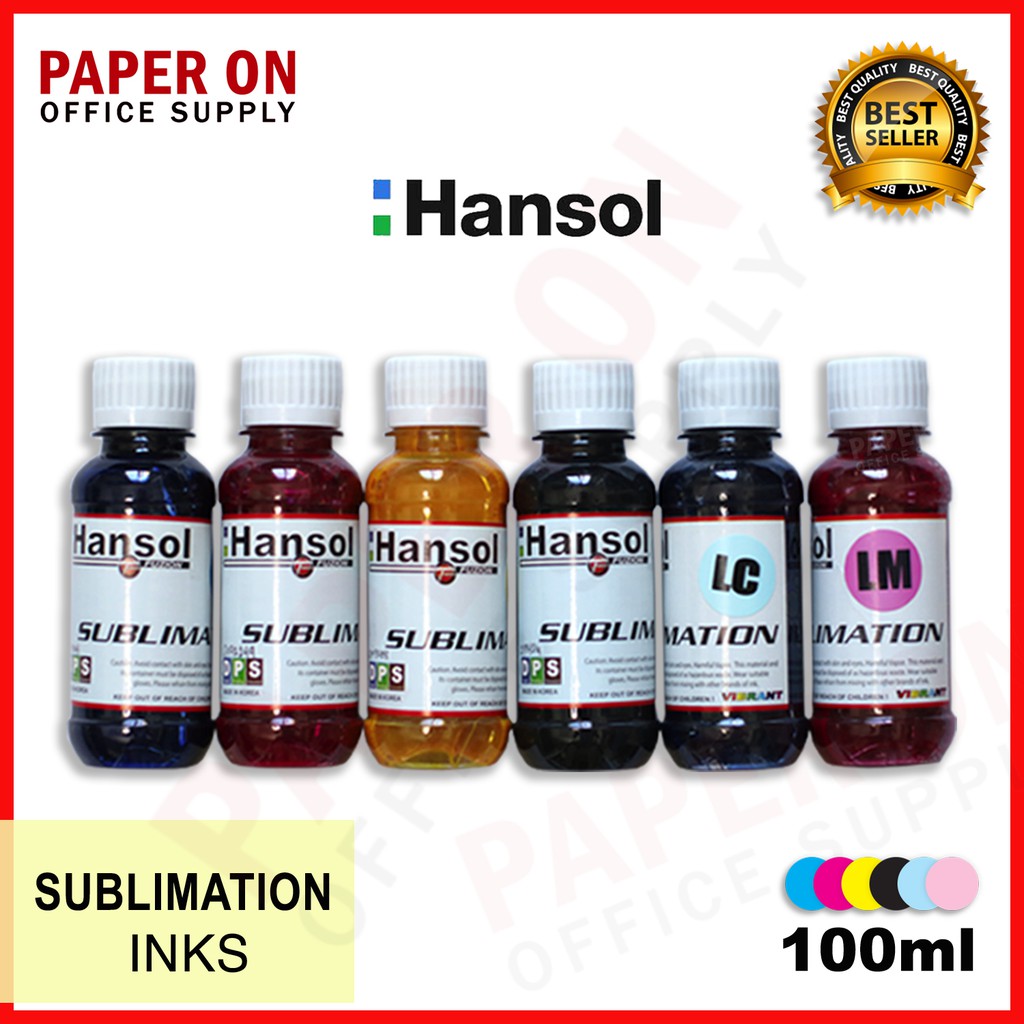 Hansol Sublimation Ink 100ML | Shopee Philippines