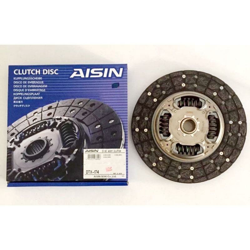 CLUTCH DISC AISIN ORIGINAL FOR TOYOTA INNOVA, HILUX 1KD 2016 SIZE 11X21TEETH | Shopee Philippines