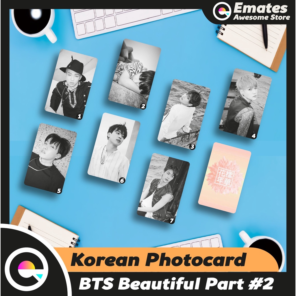 POLAROID Photocard bts Beautiful Moment 2 Jung Kook V Jimin Seok Jin ...