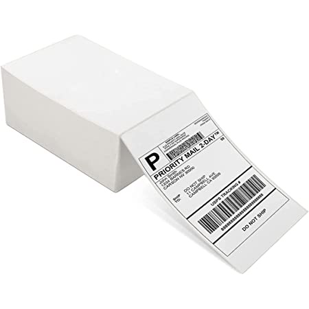 500pcs A6 Folded Thermal Sticker/Airwaybill Sticker/Package Sticker ...
