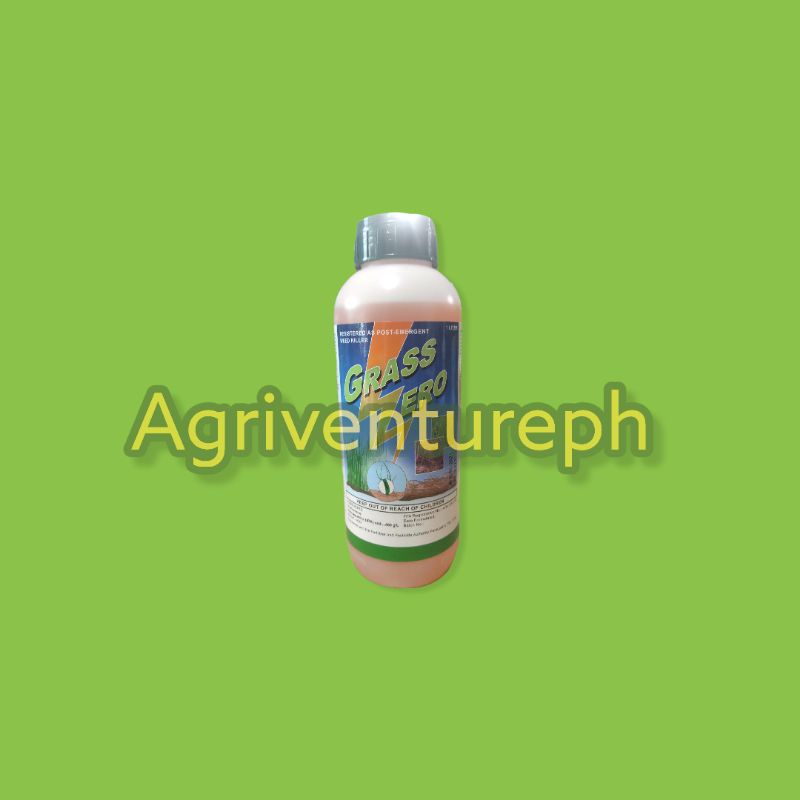 GRASS ZERO (POST-EMERGENT GENERAL WEED KILLER) GLYPHOSATE (1 LIITER/500 ...
