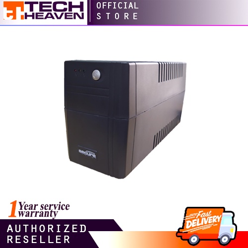 POWER SUPPLY SECURE UPS 1000VA/700WATTS/ 4-SOCKETS UNINTERRUPTIBLE ...