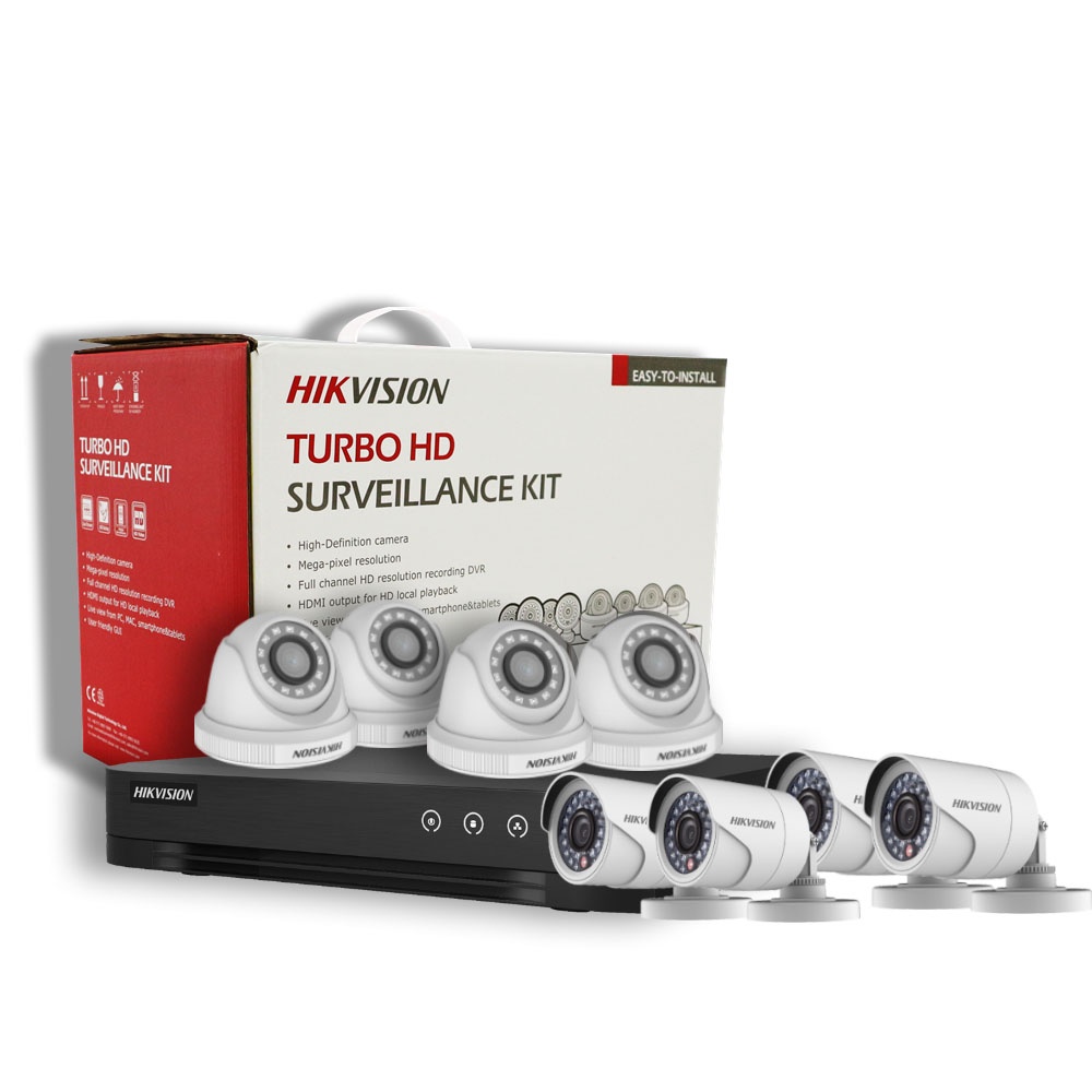 Hikvision CCTV Kit Tvi-8Ch4D4B-2Mp-Eco Camera Set Package | Hikvision by EJD | Shopee Philippines