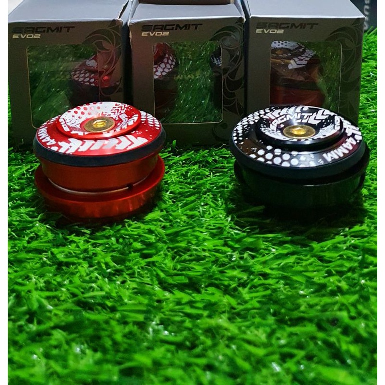 Sagmit headset integrated/oversize/tapered mtb headset sealed bearing ...