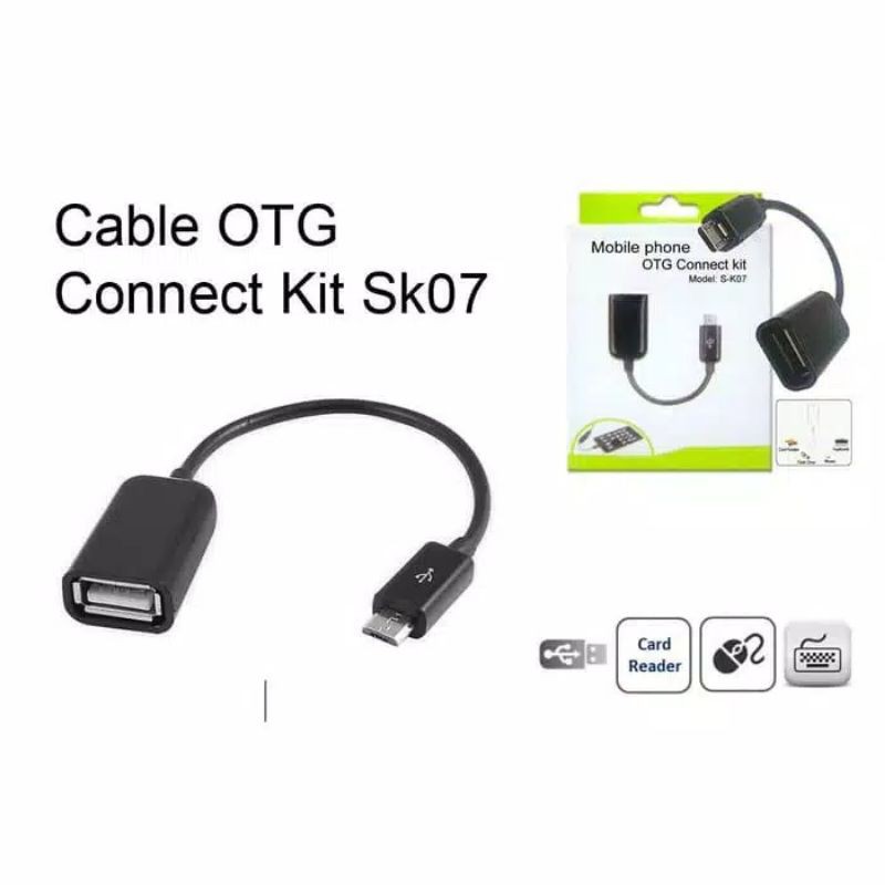 OTG cable for flash disk connection / OTG micro flash disk cable ...