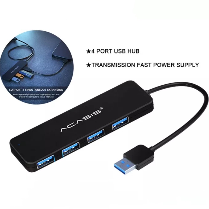 USB hub high speed 4 Port USB 3.0 hub USB port portable OTG hub USB ...