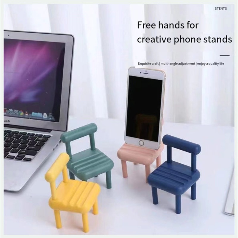 Stand Holder Creative Chair Shape Foldable Mobile Phone Holder ...