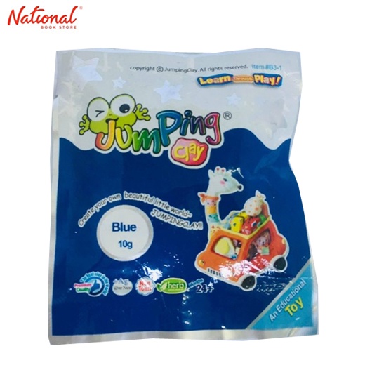 Jumping Clay Air Dry Modelling Clay B3-1 Blue 10 Grams | Shopee Philippines