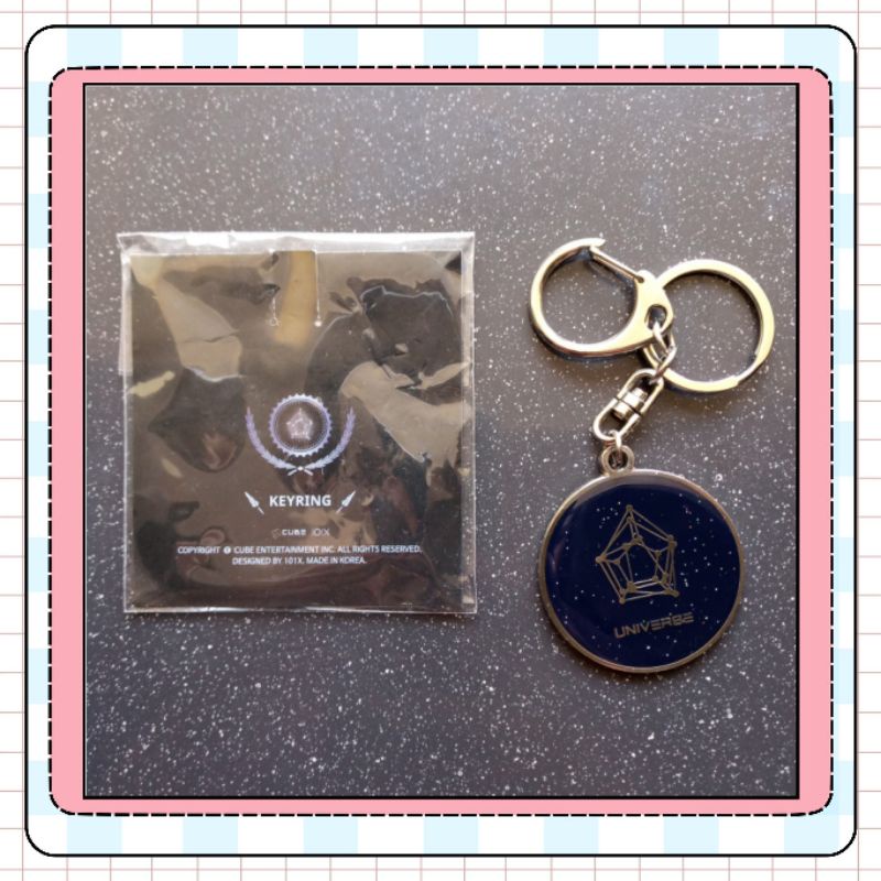 (Booked) Keyring/Keychain Pentagon 1st Gen Membership jinho hua ...