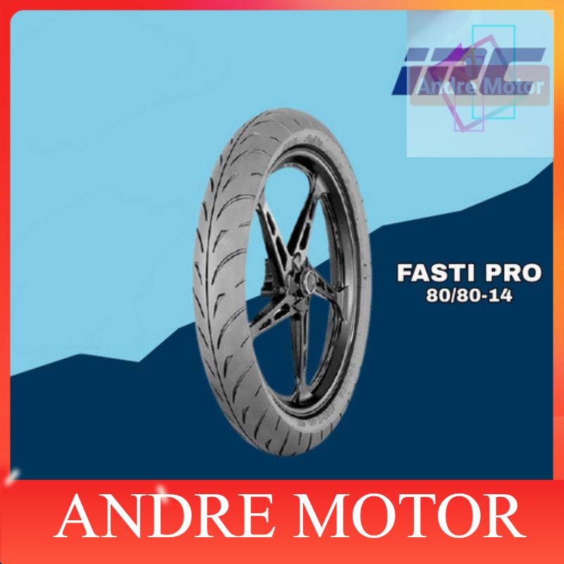 Irc Fasti Pro Outer Tire 80/80-14 M/C 43P & 100/80-14 Tubeless Race ...