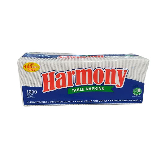 Harmony Table Napkin Pre-Cut 1000'S | Shopee Philippines