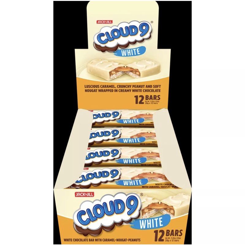 Jack N' Jill Cloud 9 Classic Bars (12X 28G) Original/Holiday Pack ...