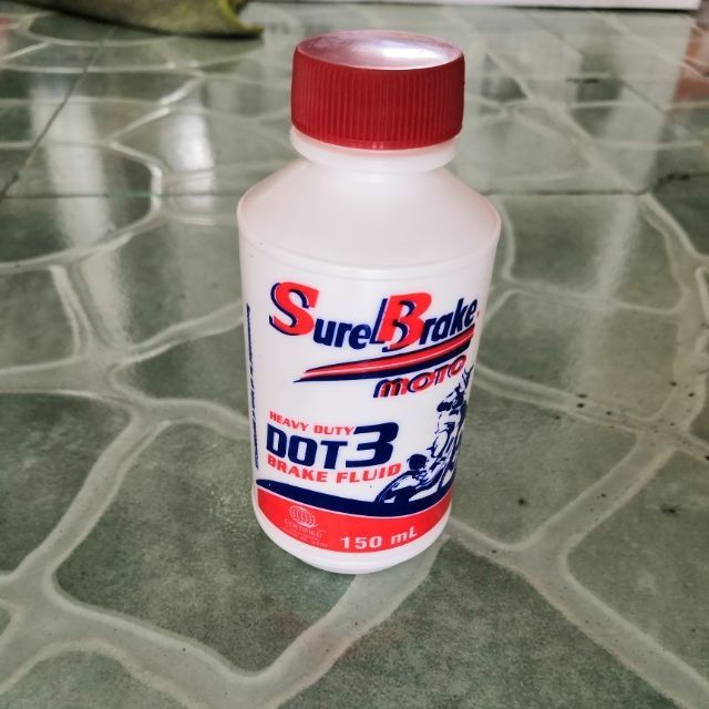 SURE BRAKE FLUID DOT3 150ml | Shopee Philippines