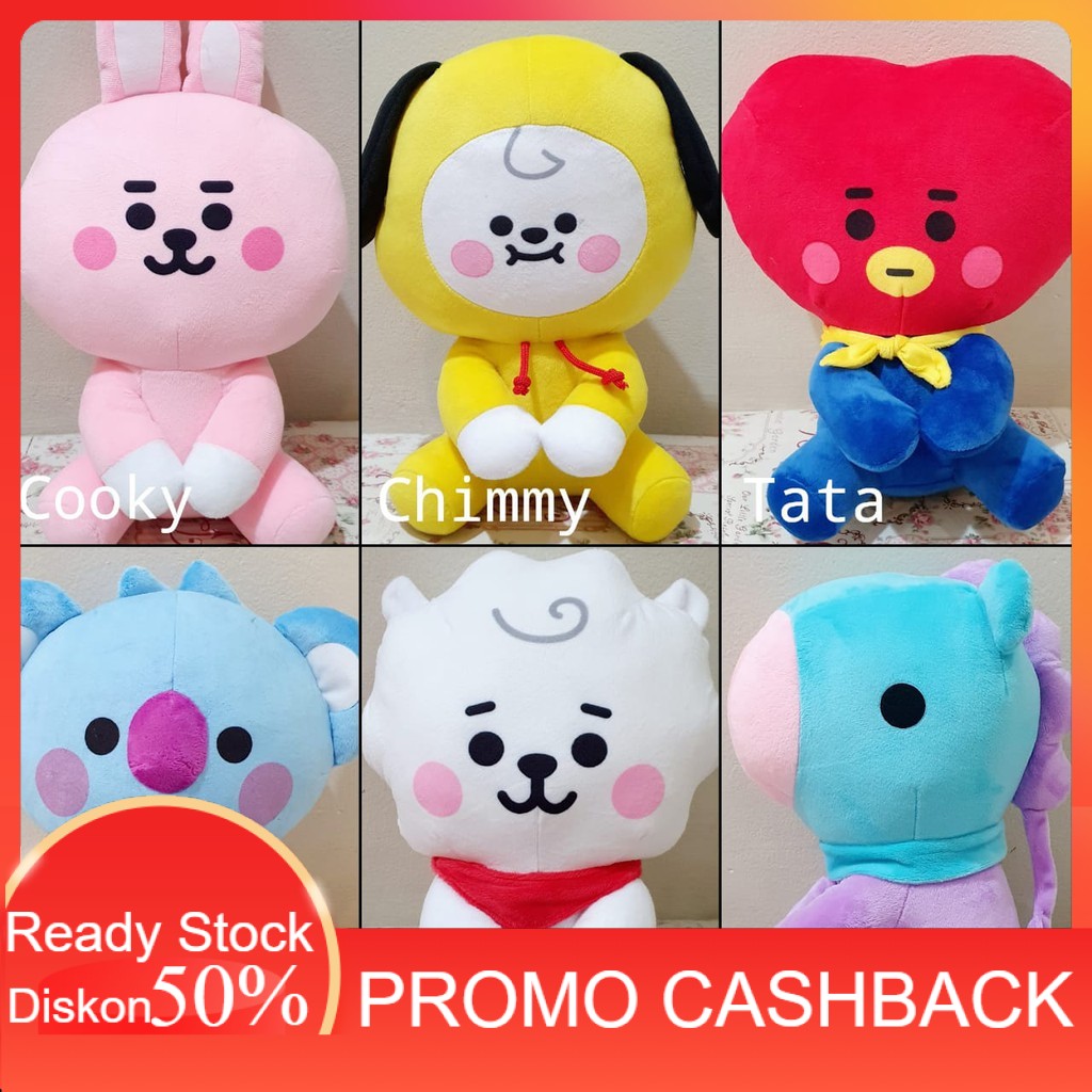 Unofficial Cute Baby Sitting BT21 BTS Full body doll | Shopee Philippines