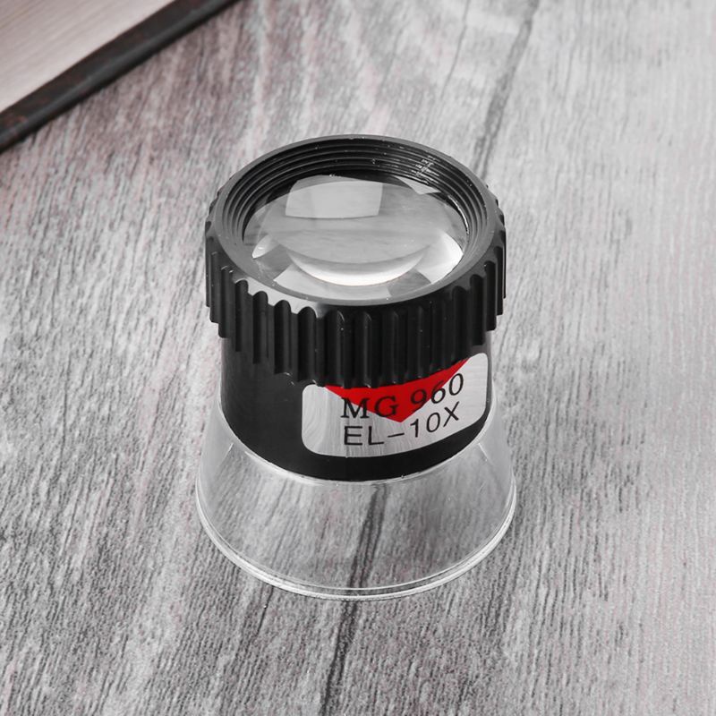 SPMH 10X Monocular Magnifying Glass Loupe Lens Map Eye Magnifier ...