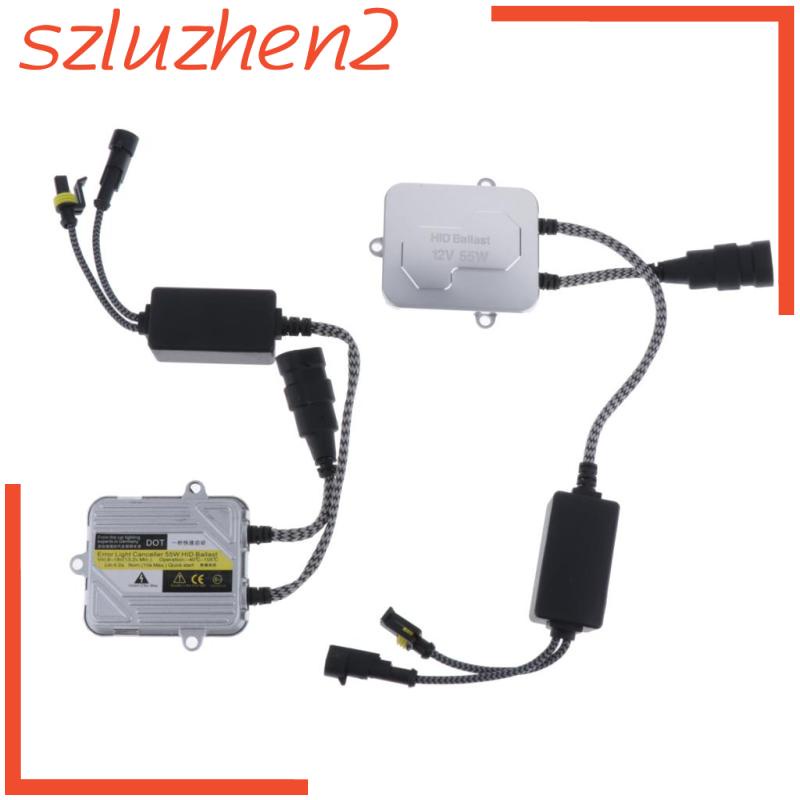 [HOT!] 2 Pieces HID Ballast Headlight Control Unit Xenon Headlight with ...
