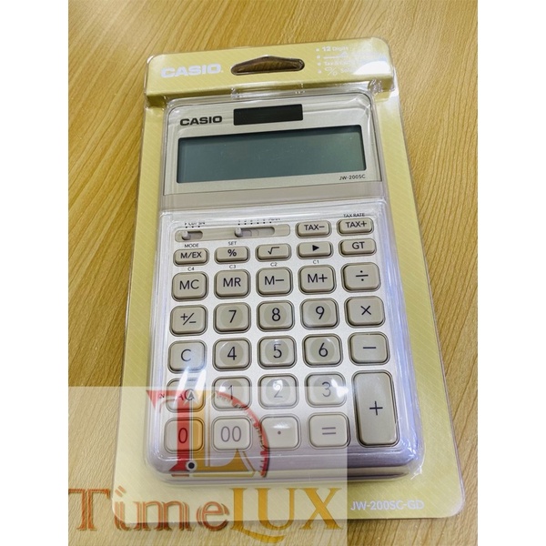 CASIO CALCULATOR JW 200SC GD | Shopee Philippines