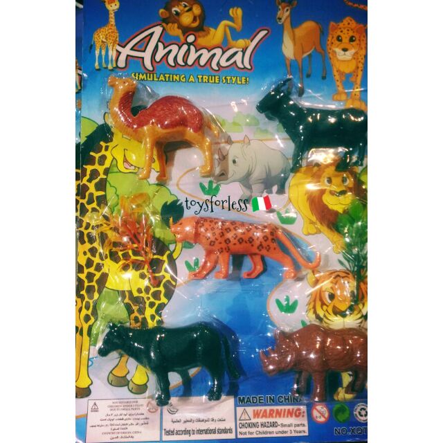 Safari Animal Set | Shopee Philippines