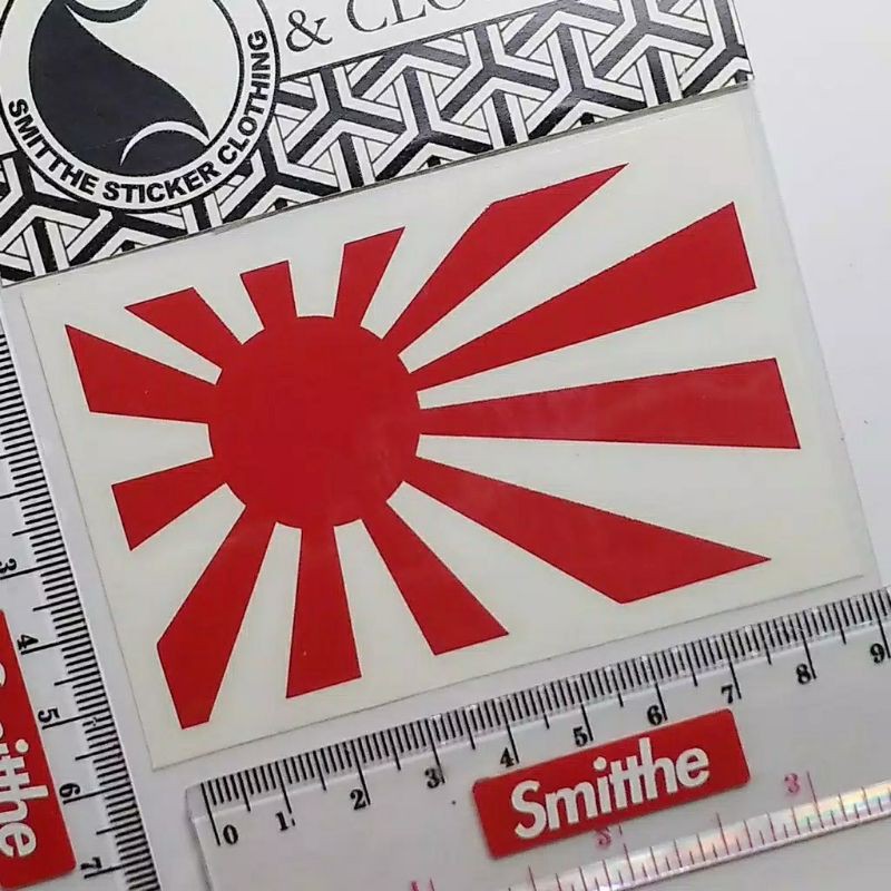 Car Sticker Rising Sun Logo JDM Japan Cutting Sticker For Car ...