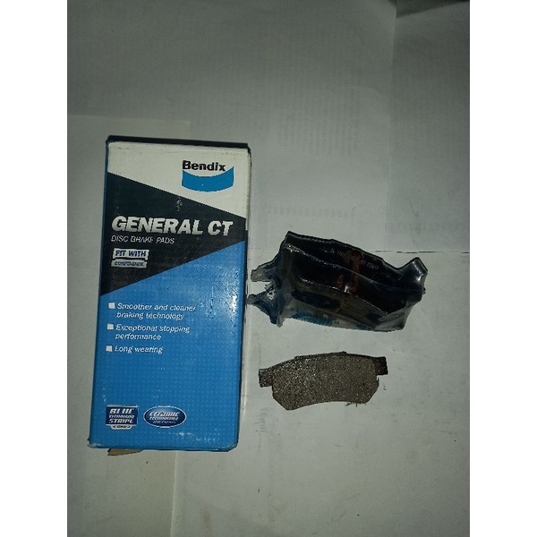 Bendix Brake Disc Pad Rear 1163 Honda City Jazz (2003-2019) | Shopee ...