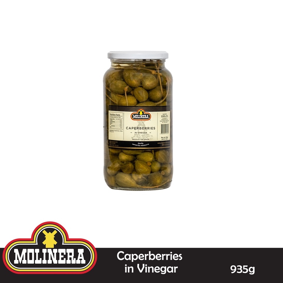 Molinera Caperberries in Vinegar 935g | Shopee Philippines
