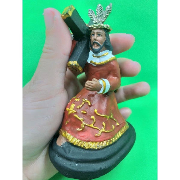 Poong Nazareno/ Black NAZARETH -4 inches | Shopee Philippines
